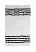 Bristol Bath Mat, Ivory and Black